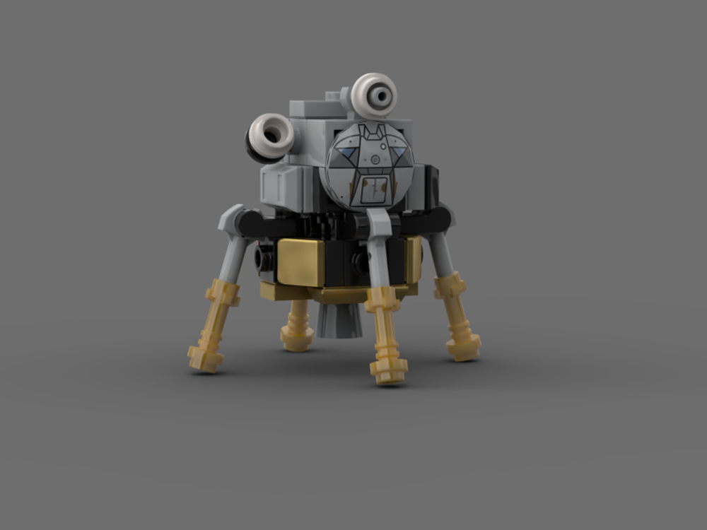 LEGO MOC Apollo_LEM_110 by Brickfan40 | Rebrickable - Build with LEGO