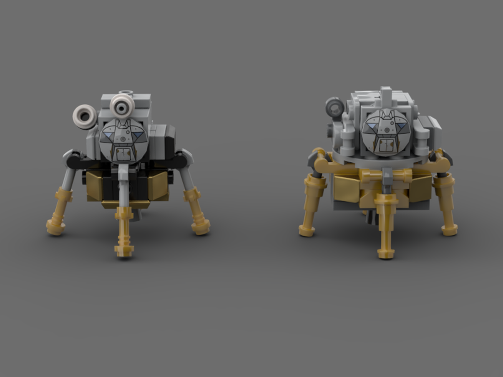 LEGO MOC Apollo_LEM_110 by Brickfan40 | Rebrickable - Build with LEGO
