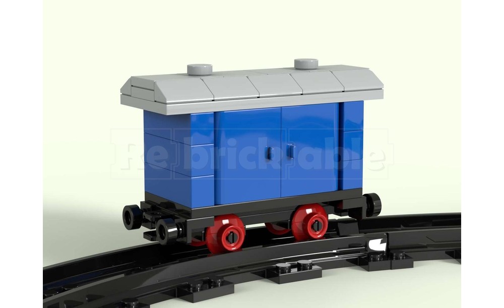 LEGO MOC Tribute to LEGO® Set 7720 from 1980 by williweb | Rebrickable ...