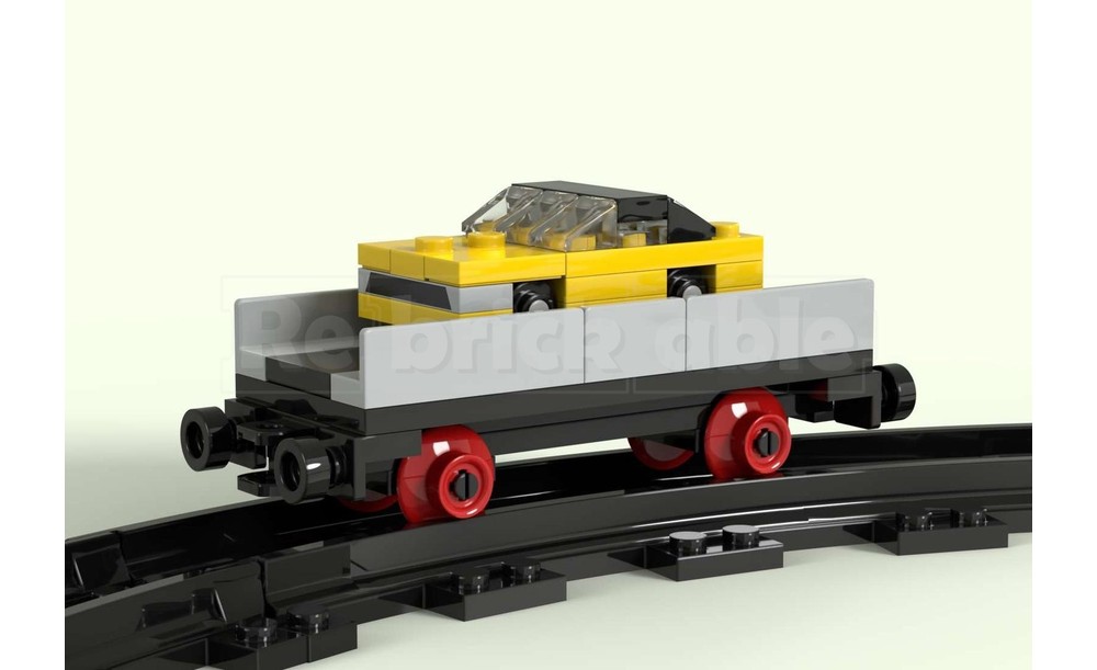 LEGO MOC Tribute to LEGO® Set 7720 from 1980 by williweb | Rebrickable ...