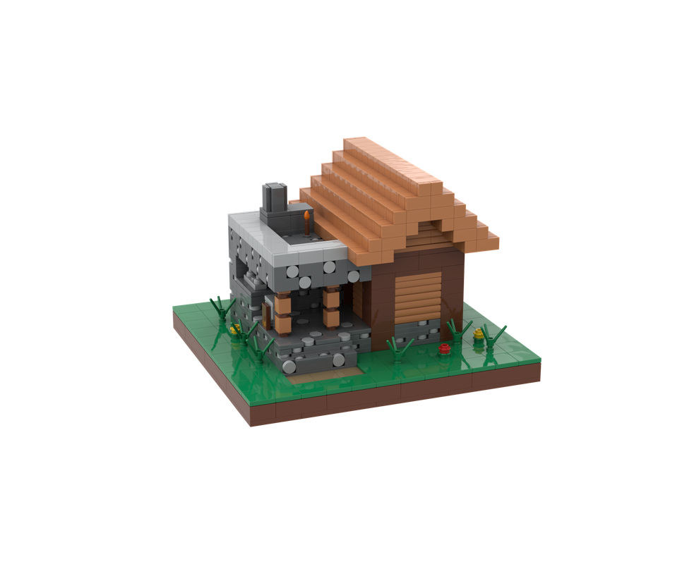 LEGO MOC Blacksmith Village Structure Custom Scale by Brick Horizon ...