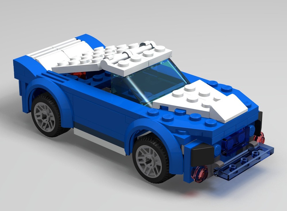 LEGO MOC High Speed Police Car by LukaD | Rebrickable - Build with LEGO