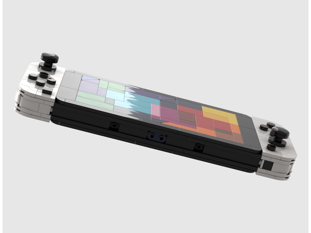 LEGO MOC Nintendo Switch Oled by Haebrethil | Rebrickable - Build with LEGO