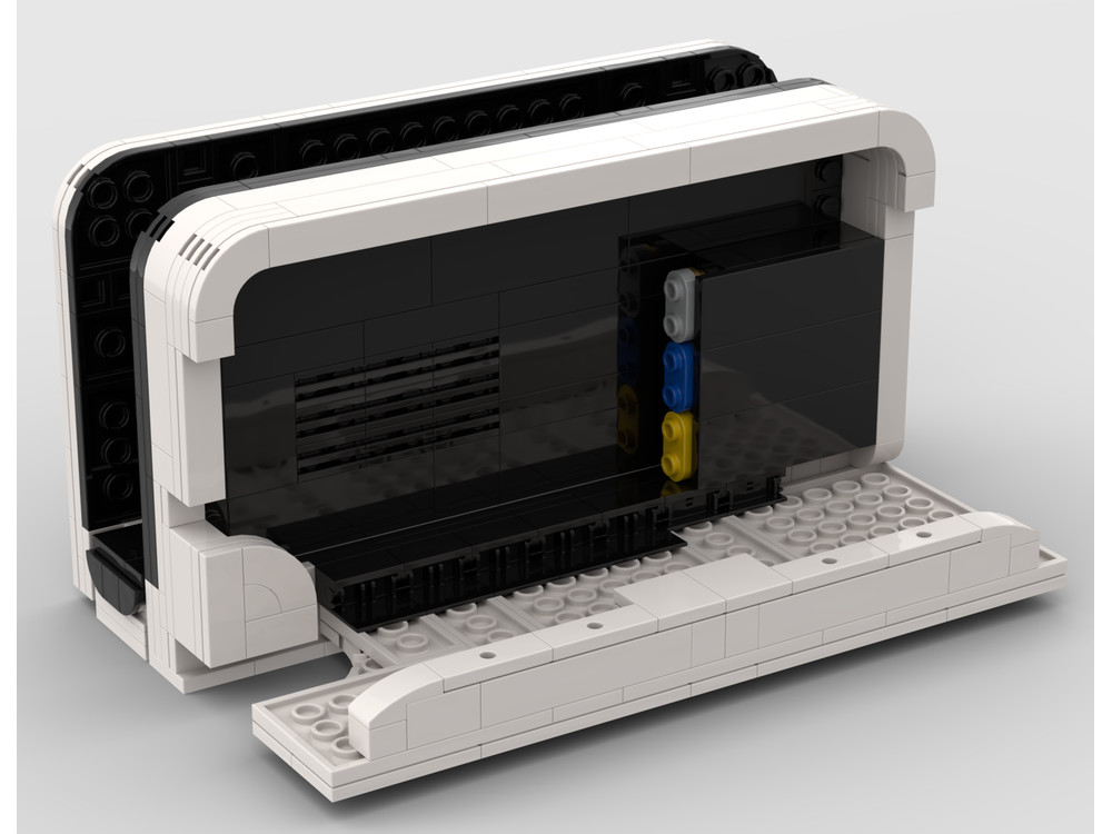 LEGO MOC Nintendo Switch Oled by Haebrethil | Rebrickable - Build with LEGO