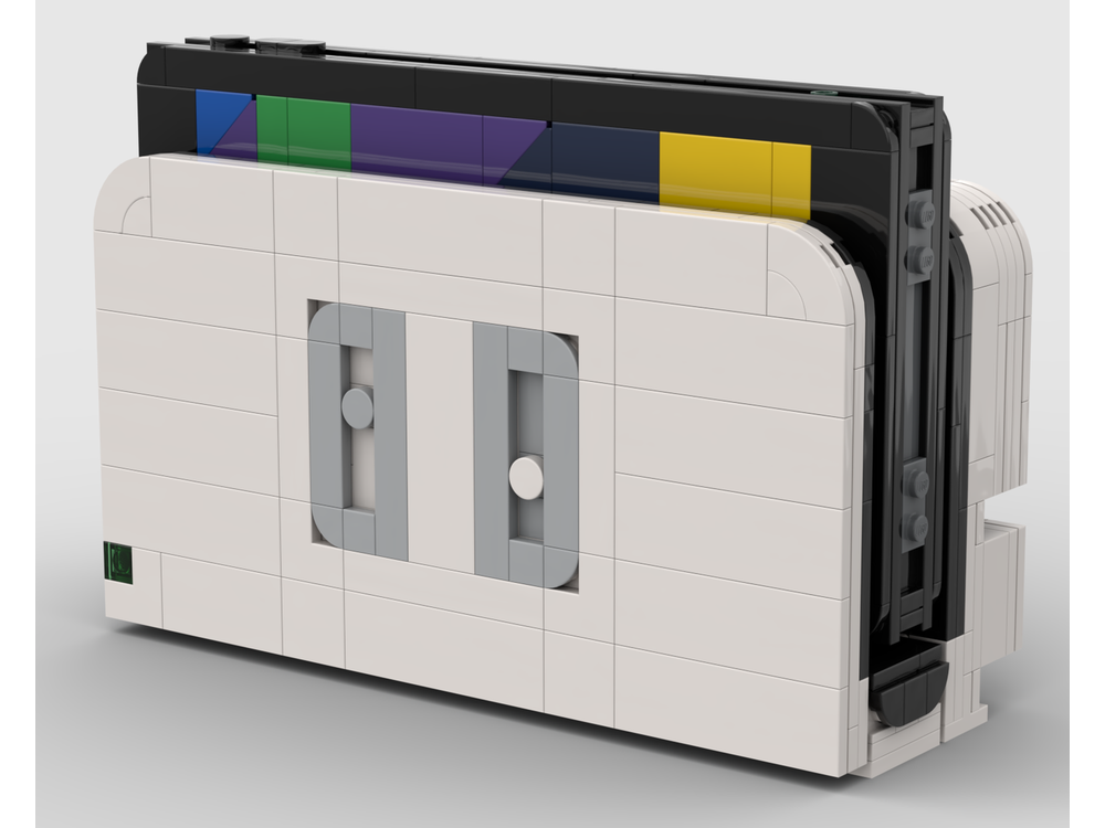 LEGO MOC Nintendo Switch Oled by Haebrethil | Rebrickable - Build with LEGO