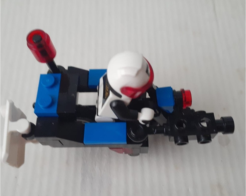 LEGO MOC Space Police Motorcycle by PRbrickbuilder | Rebrickable ...
