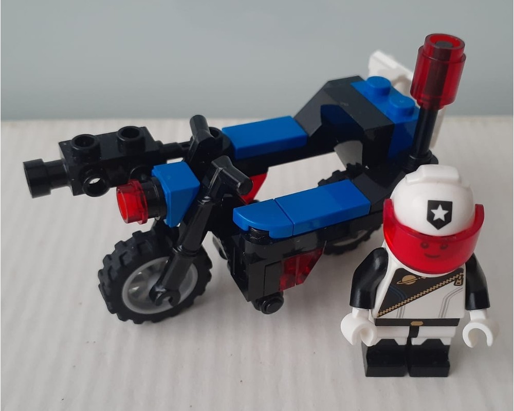 LEGO MOC Space Police Motorcycle by PRbrickbuilder | Rebrickable ...