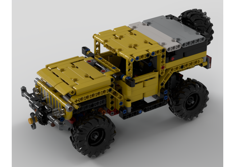 LEGO MOC Mods for the 42122 by The Technic think tank | Rebrickable ...