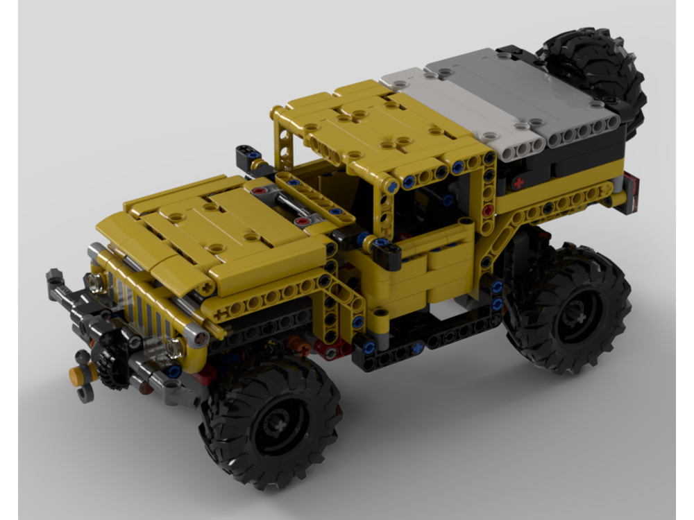 LEGO MOC Mods for the 42122 by The Technic think tank | Rebrickable ...