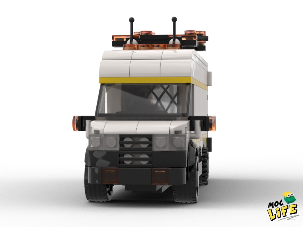 LEGO MOC-218265 Ford Transit 350 dually roadside service by MocLife ...
