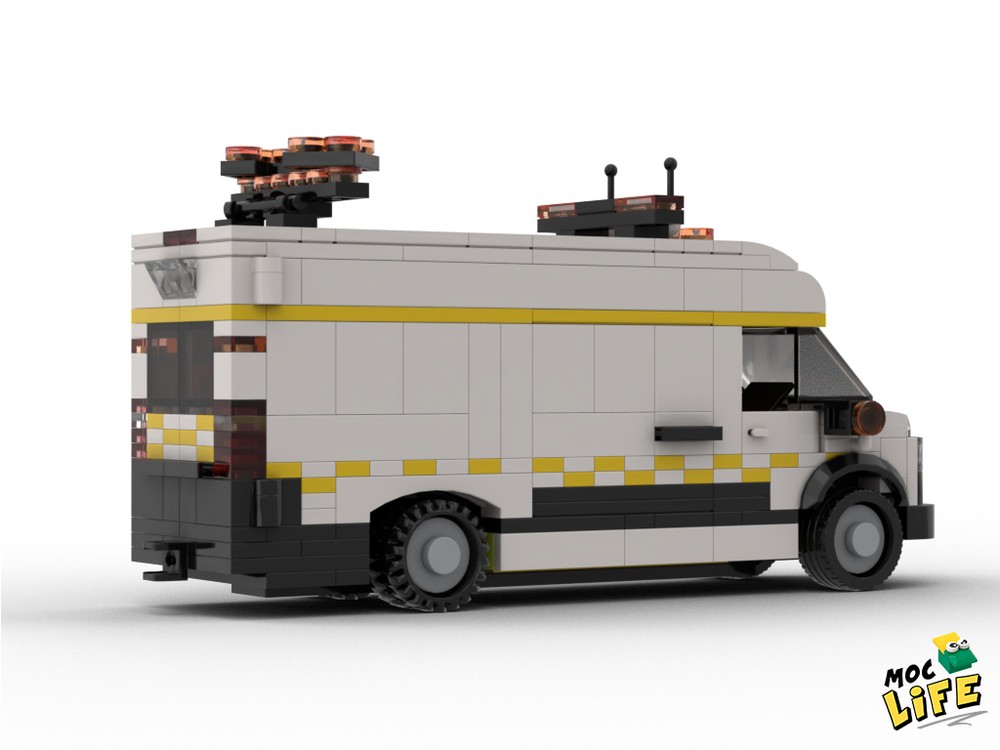 LEGO MOC-218265 Ford Transit 350 dually roadside service by MocLife ...