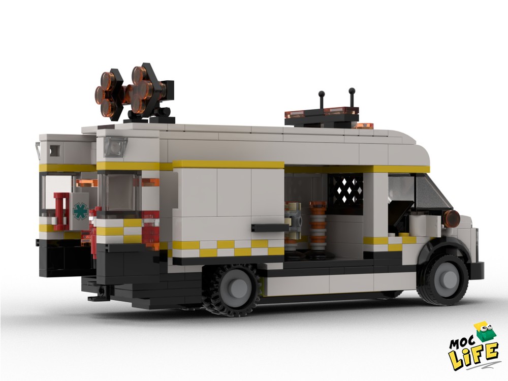 LEGO MOC Ford Transit 350 dually roadside service by MocLife ...