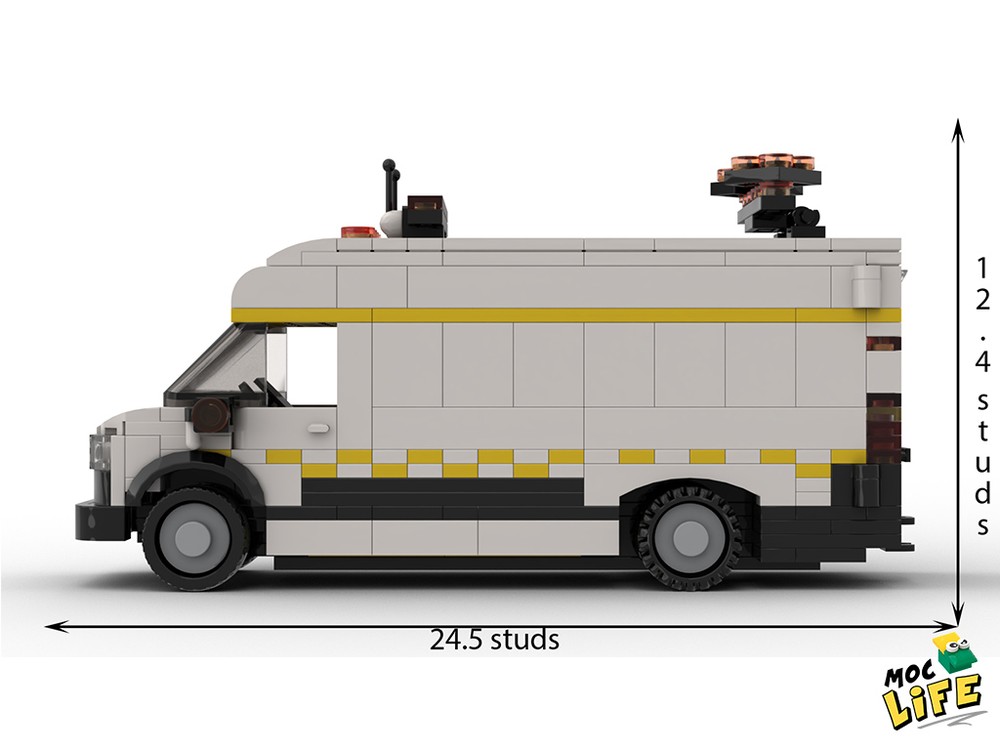 LEGO MOC Ford Transit 350 dually roadside service by MocLife ...