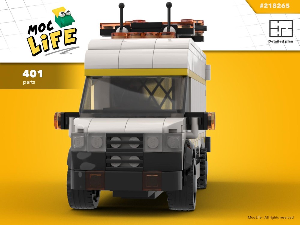 LEGO MOC Ford Transit 350 dually roadside service by MocLife ...