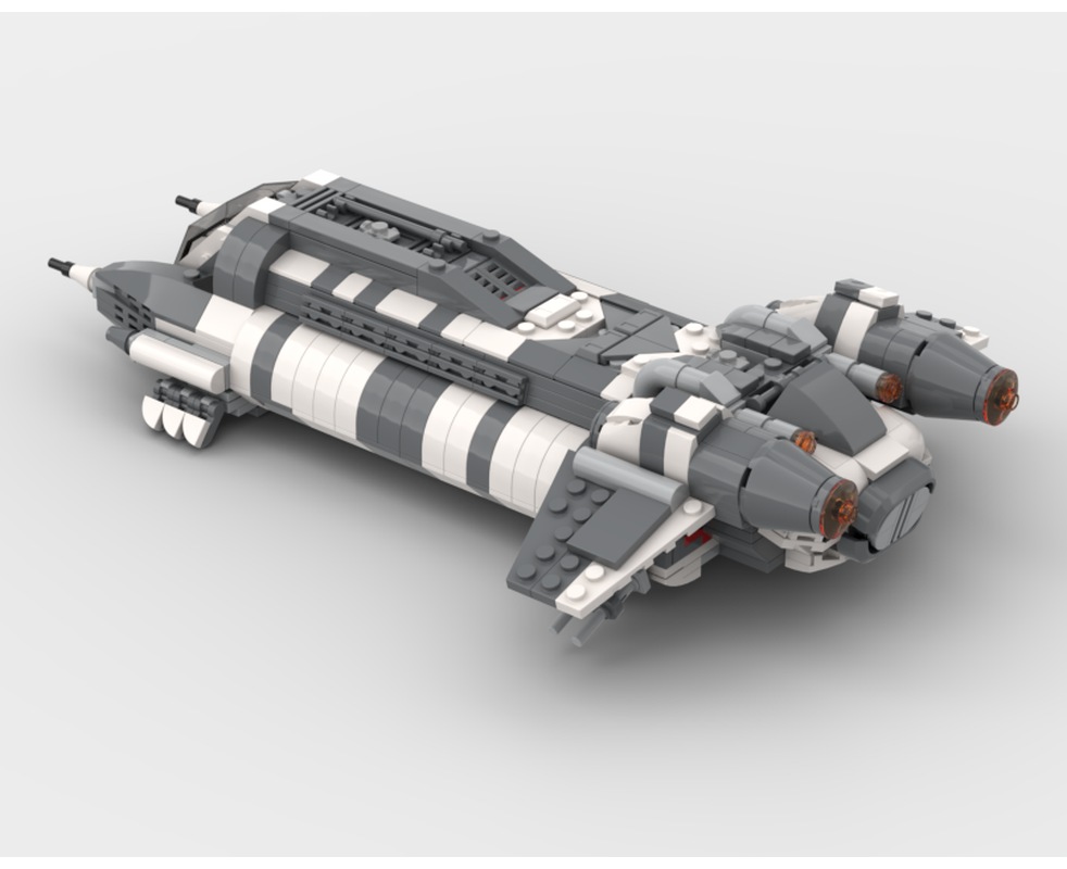 LEGO MOC Skeleton Crew Pirate Gunship by Brick Horizon | Rebrickable ...