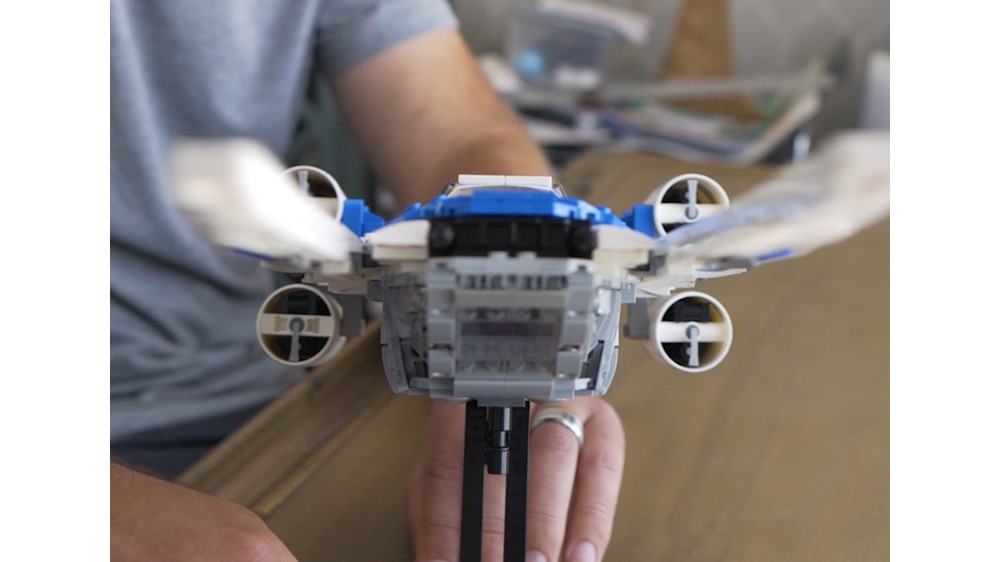 LEGO MOC U Wing Blue Squadron (2.0 Update) by BaufmanBricks ...