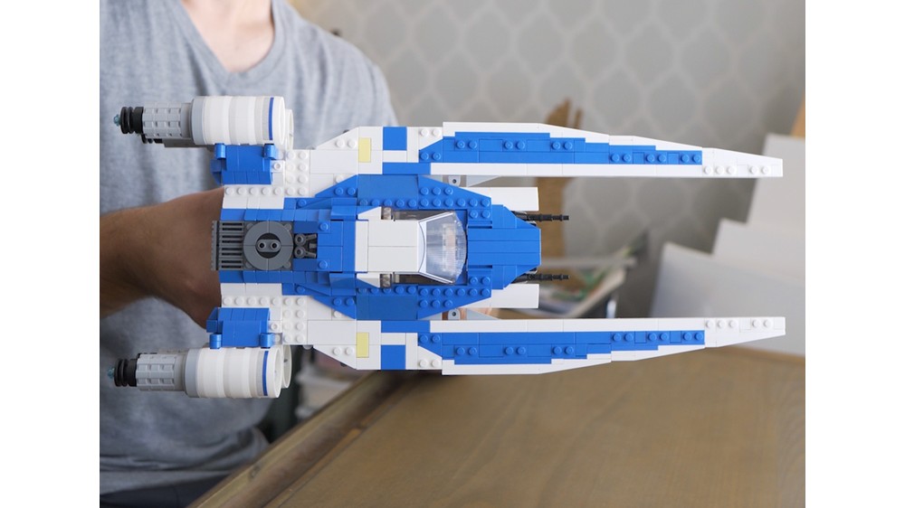 LEGO MOC U Wing Blue Squadron (2.0 Update) by BaufmanBricks ...