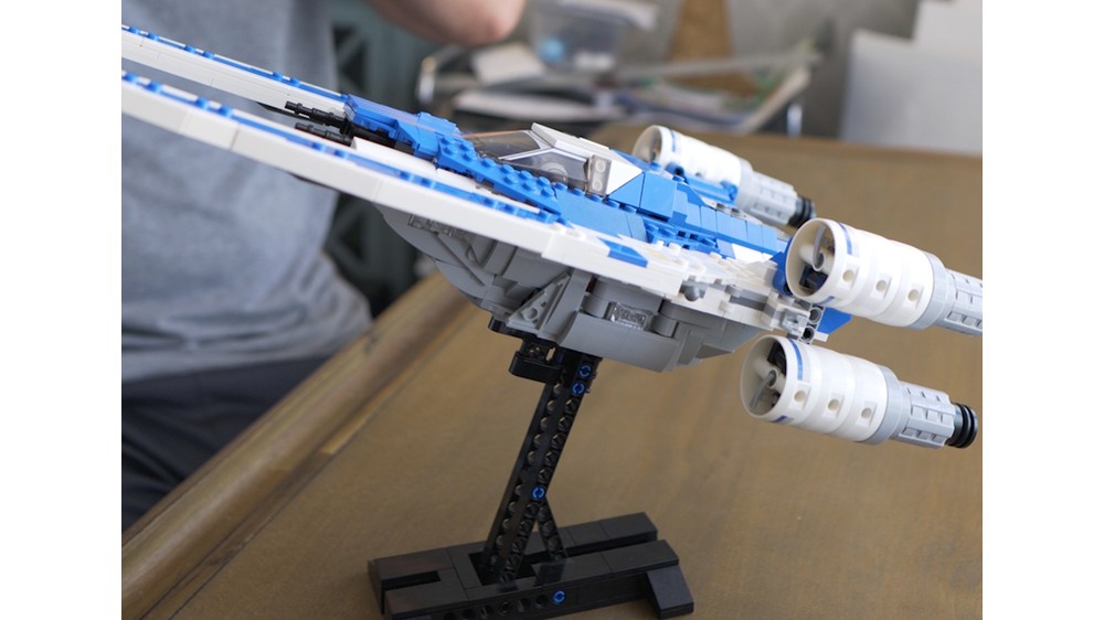 LEGO MOC U Wing Blue Squadron (2.0 Update) by BaufmanBricks ...
