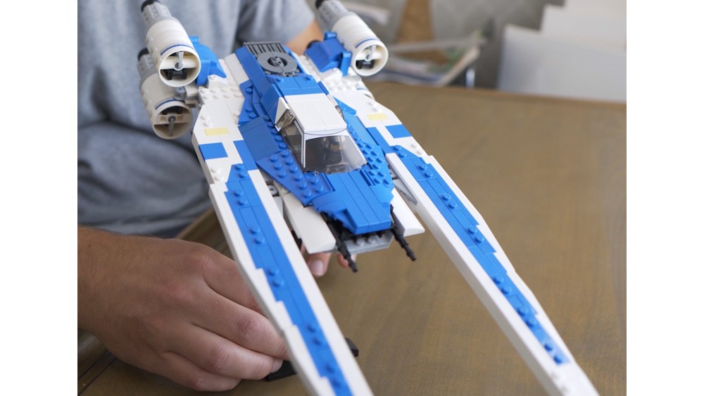 LEGO MOC U Wing Blue Squadron (2.0 Update) by BaufmanBricks ...