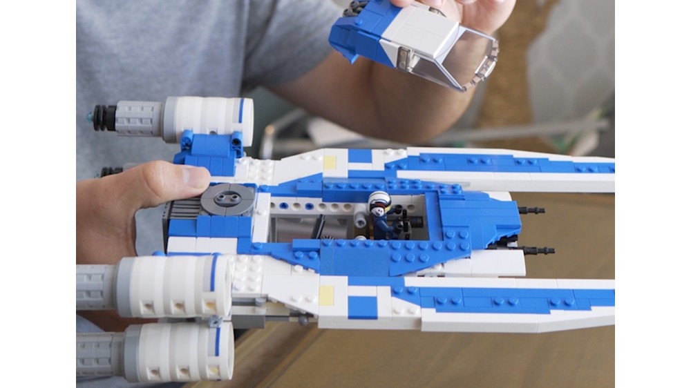 LEGO MOC U Wing Blue Squadron (2.0 Update) by BaufmanBricks ...