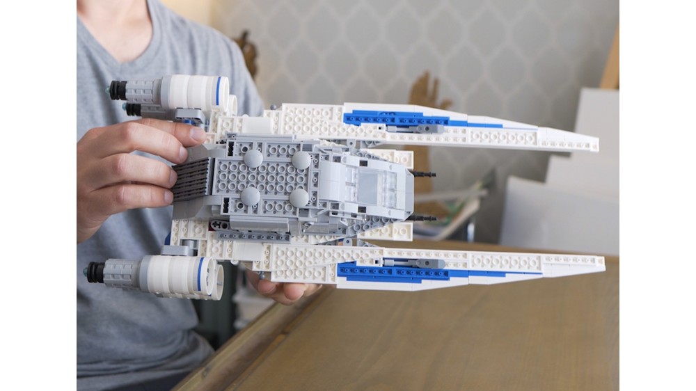 LEGO MOC U Wing Blue Squadron (2.0 Update) by BaufmanBricks ...