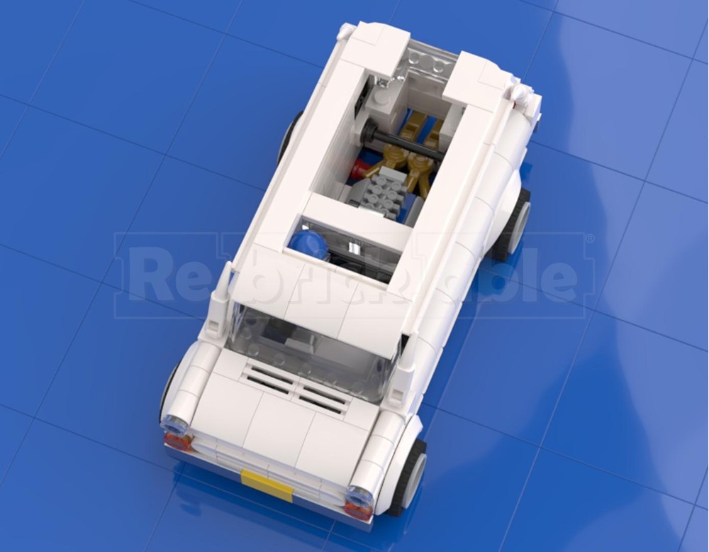 LEGO MOC Ford Transit Supervan 1 by GEAR-BLOX | Rebrickable - Build ...