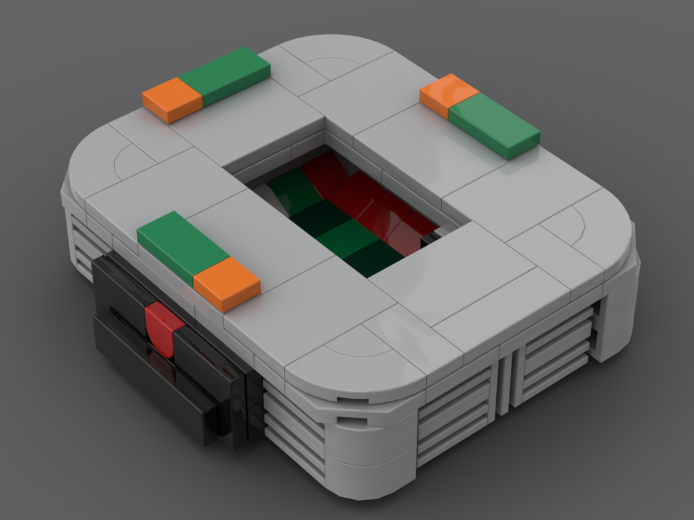LEGO MOC-218282 WWK Arena Augsburg by Stizza | Rebrickable - Build with ...