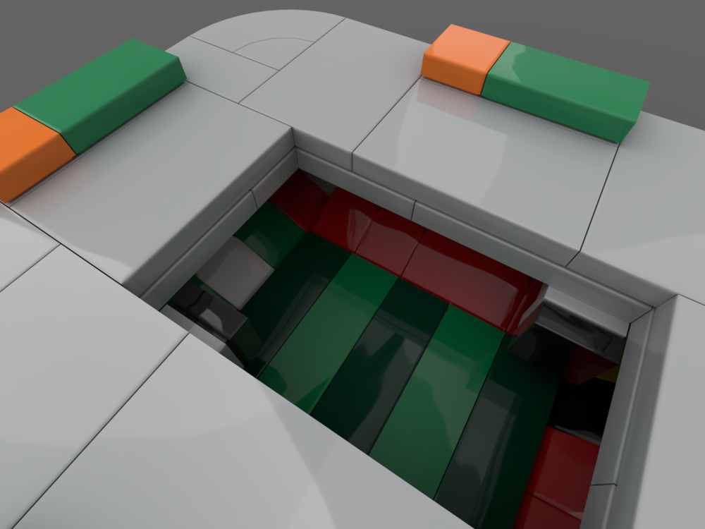 LEGO MOC-218282 WWK Arena Augsburg by Stizza | Rebrickable - Build with ...