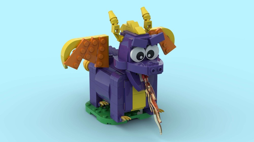 LEGO MOC Spyro the Dragon (Super Fire Edition) by Puremadness ...