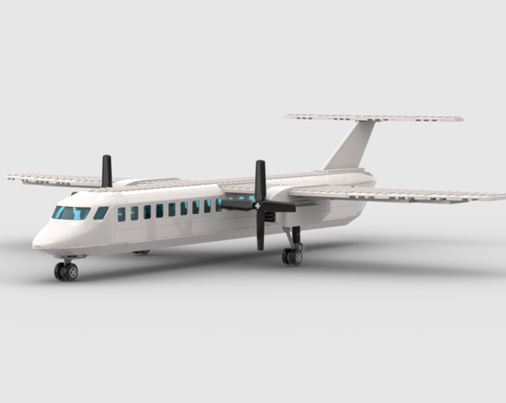 LEGO MOC TurboProp Airplane by anabayatasa | Rebrickable - Build with LEGO