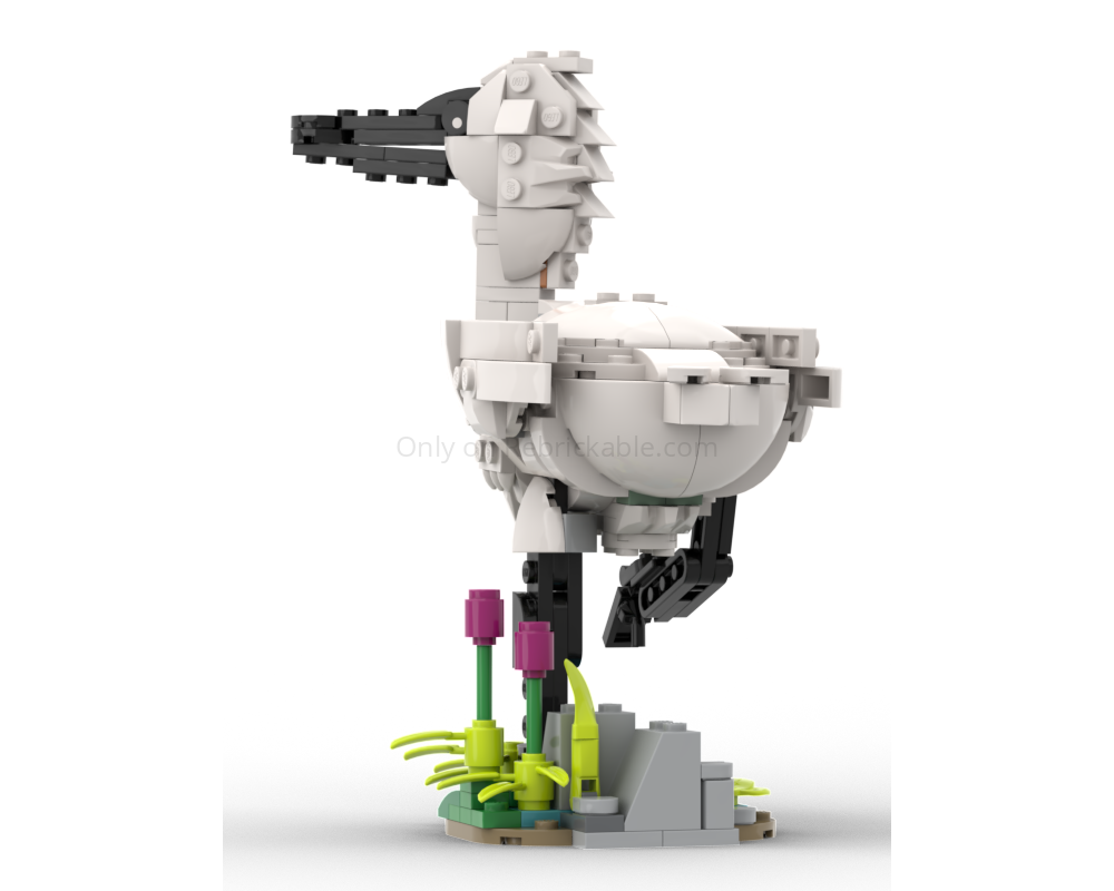 LEGO MOC 31165 Black-faced Spoonbill by zengogobrick | Rebrickable ...
