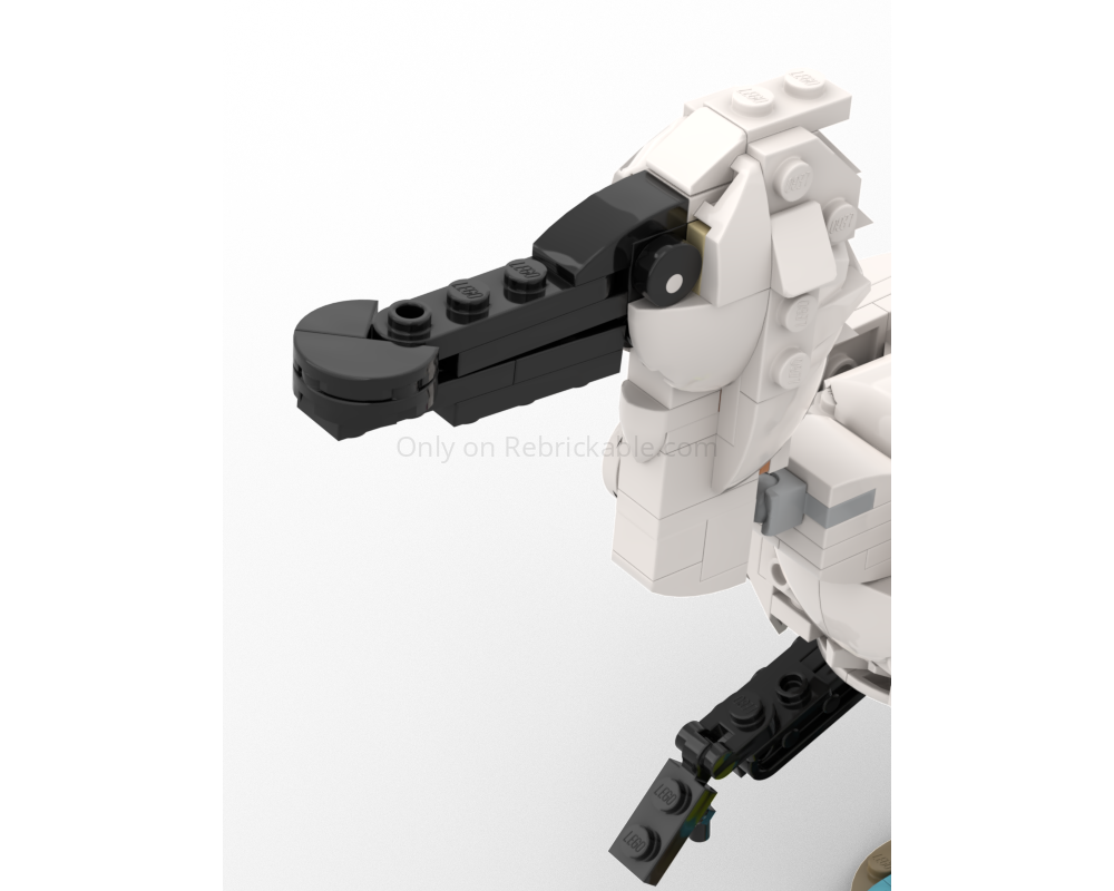 LEGO MOC 31165 Black-faced Spoonbill by zengogobrick | Rebrickable ...