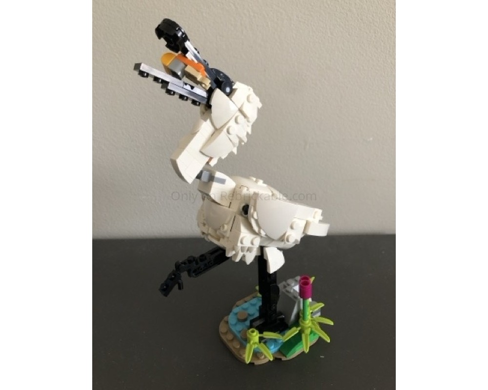 LEGO MOC 31165 Black-faced Spoonbill by zengogobrick | Rebrickable ...