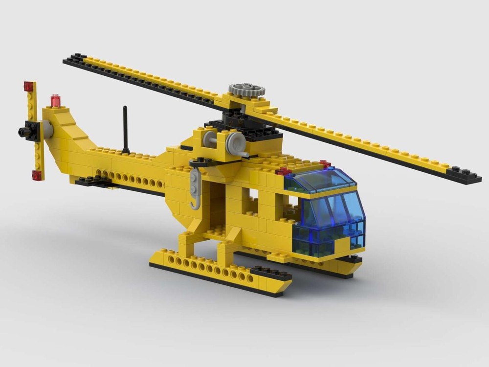 LEGO MOC-218317 744 rescure_helicopter by banati68 | Rebrickable ...