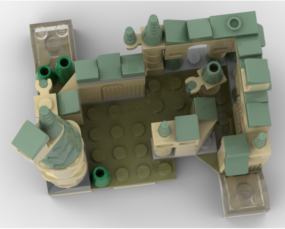 LEGO MOC 30435 Trap castle by Oldschool | Rebrickable - Build with LEGO