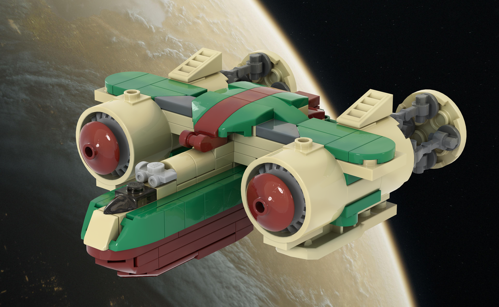 LEGO MOC Jaster's Legacy Microfighter by StillRollinGAxleLotl ...