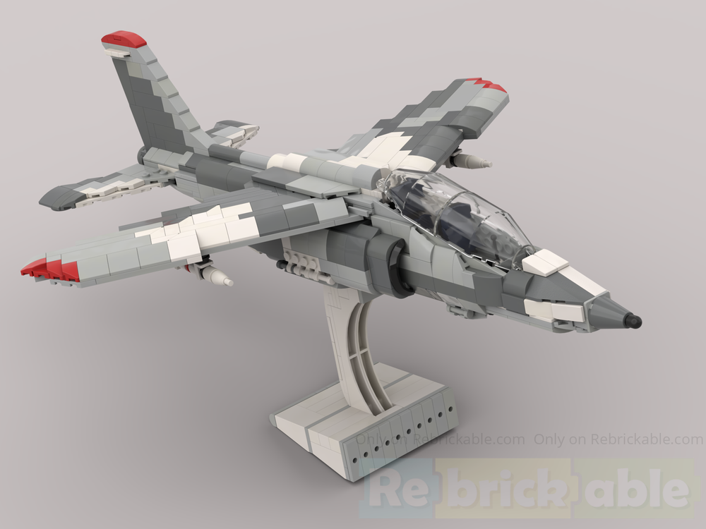LEGO MOC-218328 Alphat Jet "War paint" by Frinke | Rebrickable - Build ...
