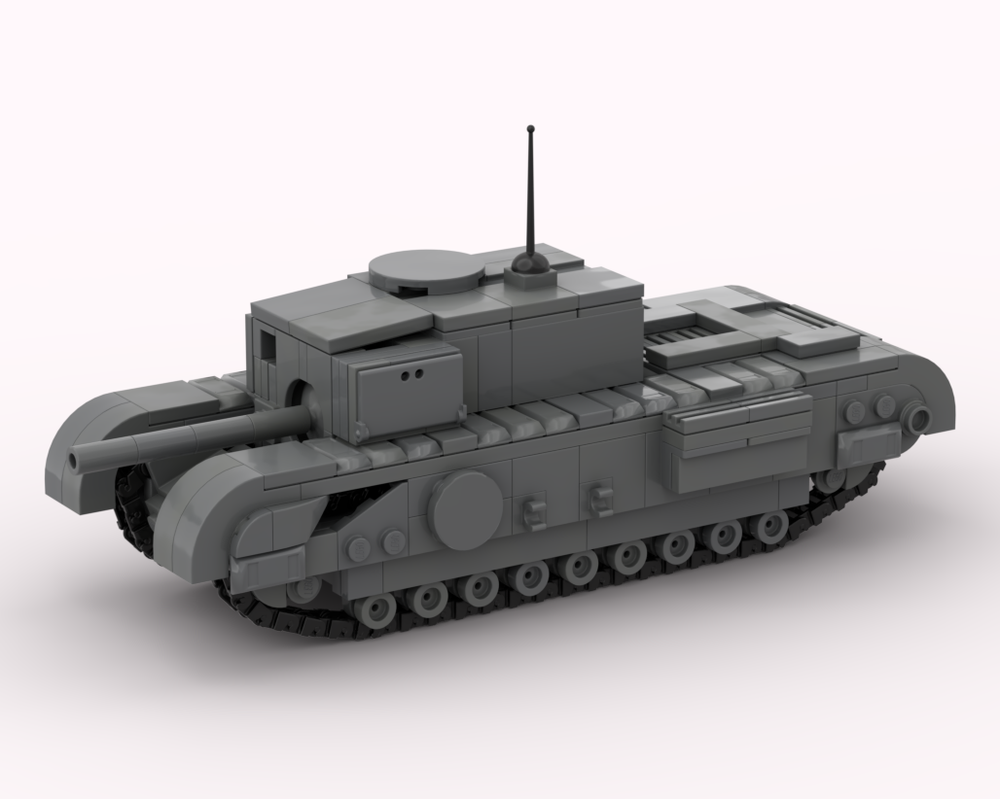 LEGO MOC LEGO ww2 Churchill Gun Carrier (GC) 1:45 scale by Romainww2 ...