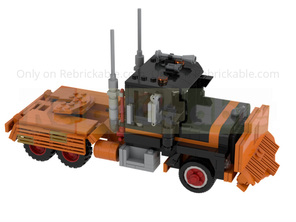 LEGO MOC Road Warrior Mad Max Rig by ryan_c_byrd | Rebrickable - Build ...