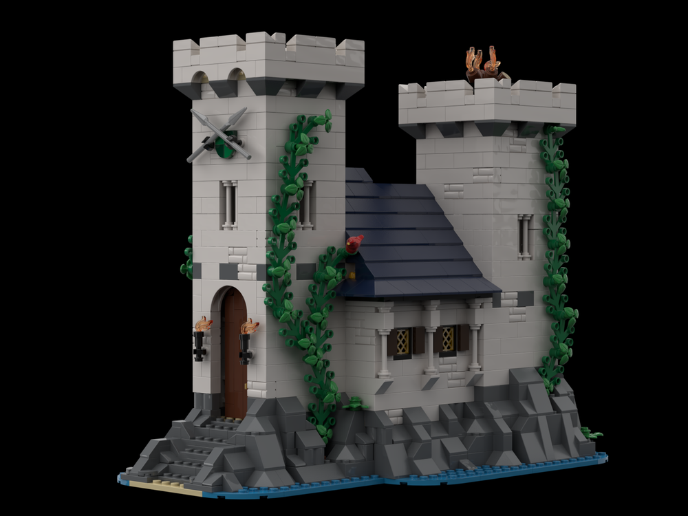 LEGO MOC Coastal Outpost by NicholasBrickolas | Rebrickable - Build ...