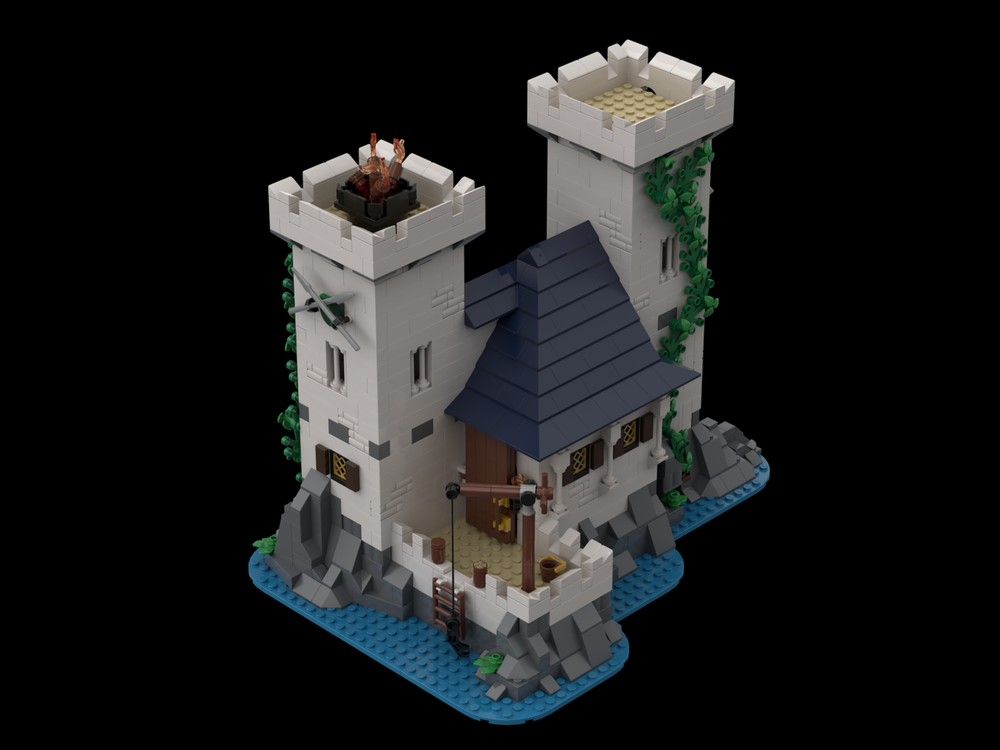 LEGO MOC Coastal Outpost by NicholasBrickolas | Rebrickable - Build ...