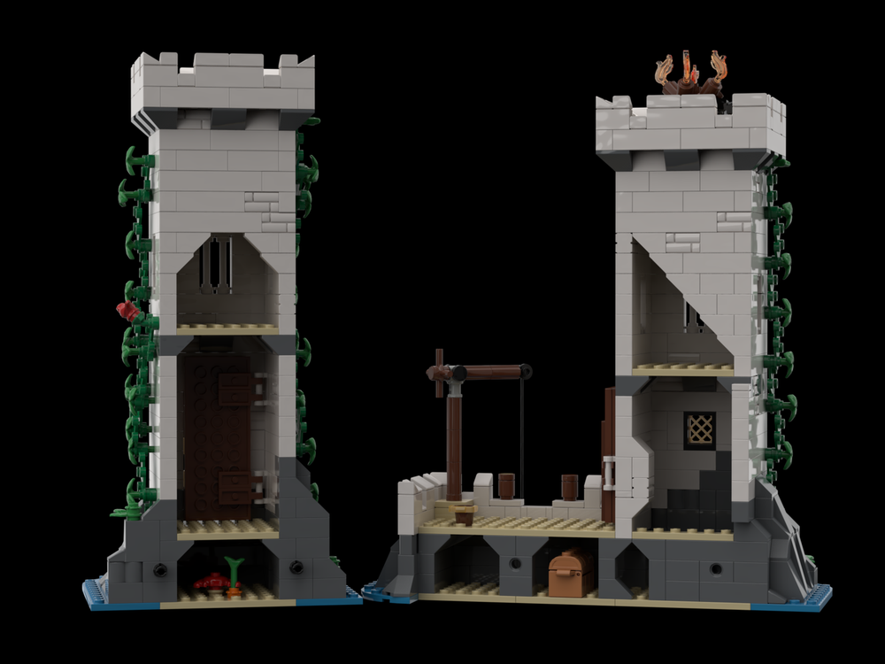 LEGO MOC Coastal Outpost by NicholasBrickolas | Rebrickable - Build ...