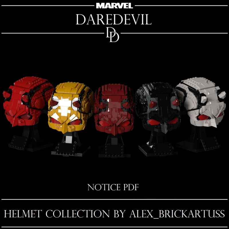 LEGO MOC Dare Devil Cowl (Helmet Series) by Alex_BricKartuss ...