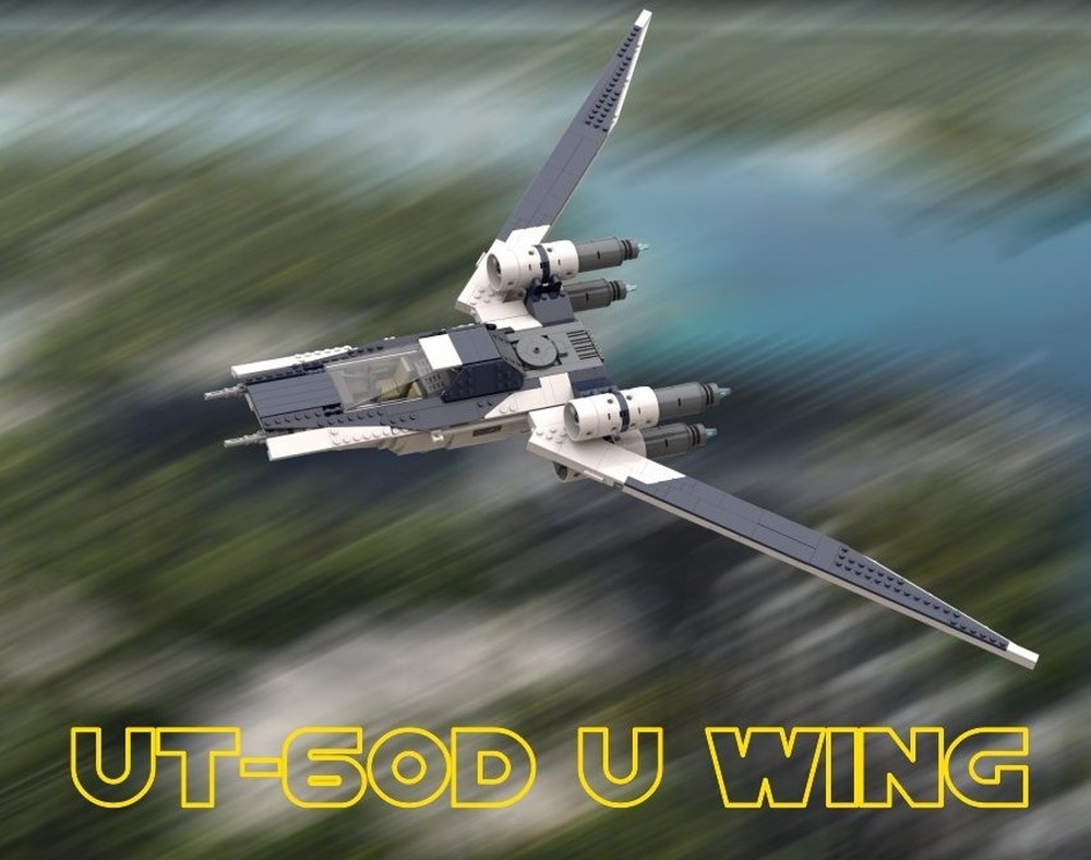LEGO MOC-218392 UT-60D U Wing (Blue Squadron) by Shturmovik ...