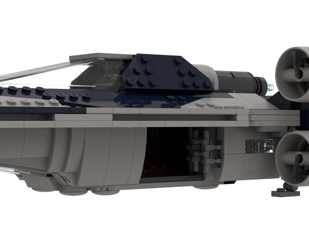 LEGO MOC UT-60D U Wing (Blue Squadron) by Shturmovik | Rebrickable ...