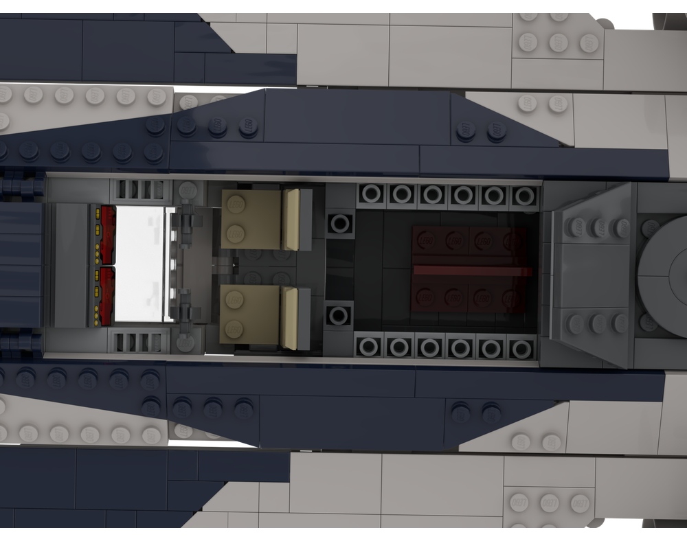 LEGO MOC UT-60D U Wing (Blue Squadron) by Shturmovik | Rebrickable ...