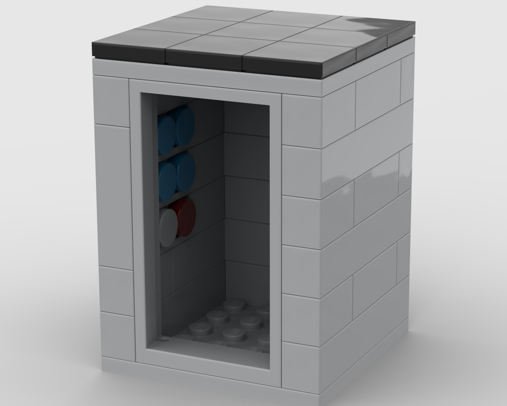 LEGO MOC-218410 Modular Office Building - Elevator by mrobison161 ...