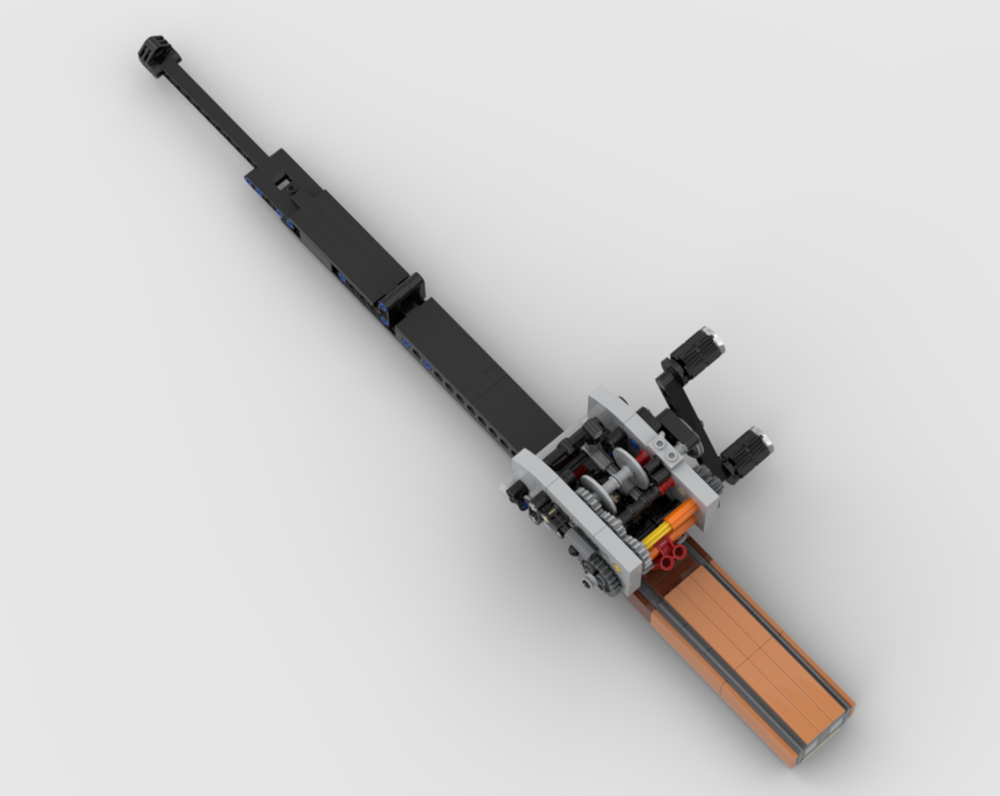 LEGO MOC Working Fishing Rod by JD Brick Co. | Rebrickable - Build with ...