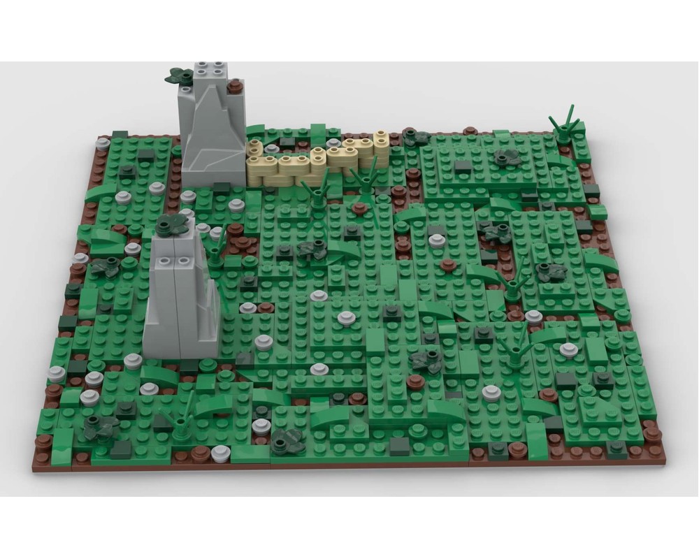 LEGO MOC Rocks Battle Plate by RMC1138 | Rebrickable - Build with LEGO