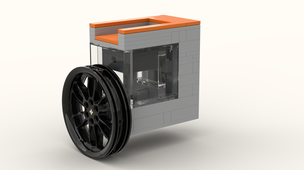 LEGO MOC Simple Vacuum Engine 1-Cylinder by lpecentral | Rebrickable ...